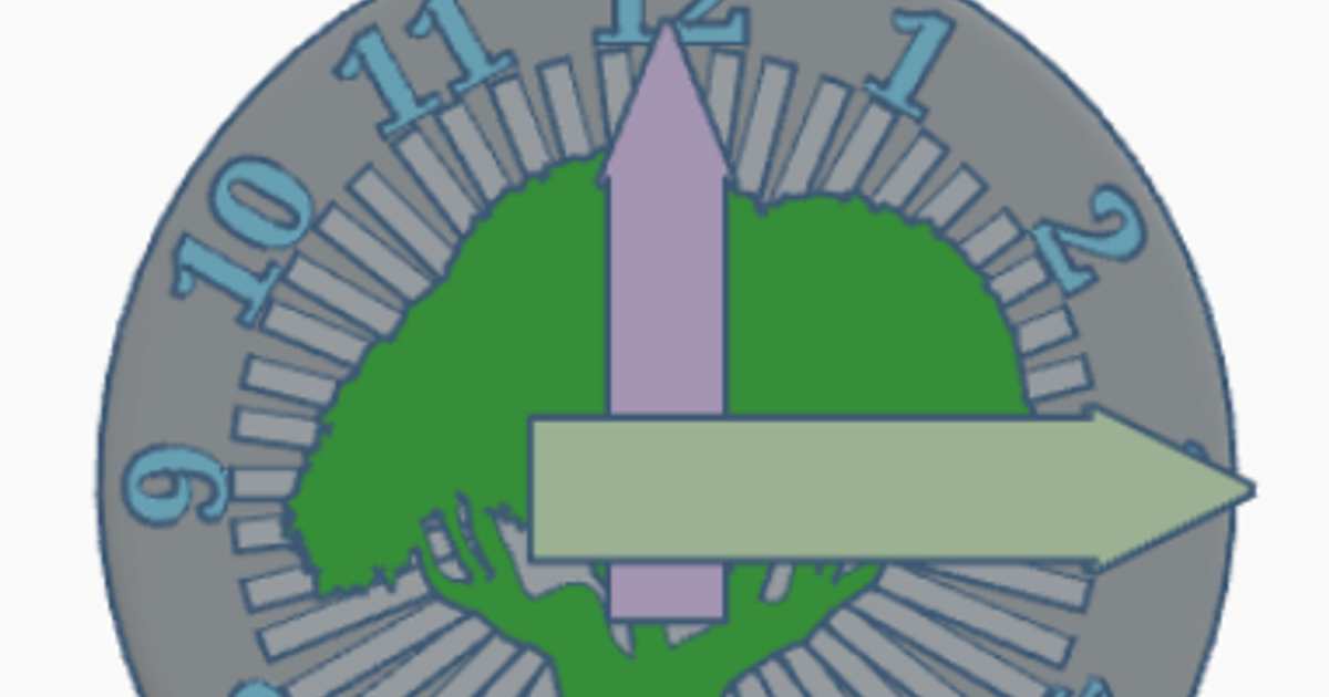 Tree Clock by It´s SomeOne | Download free STL model | Printables.com