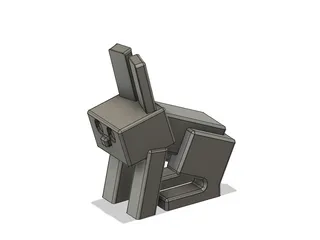 Minecraft králík (Minecraft Rabbit) by DaTTcz | Download free STL model ...