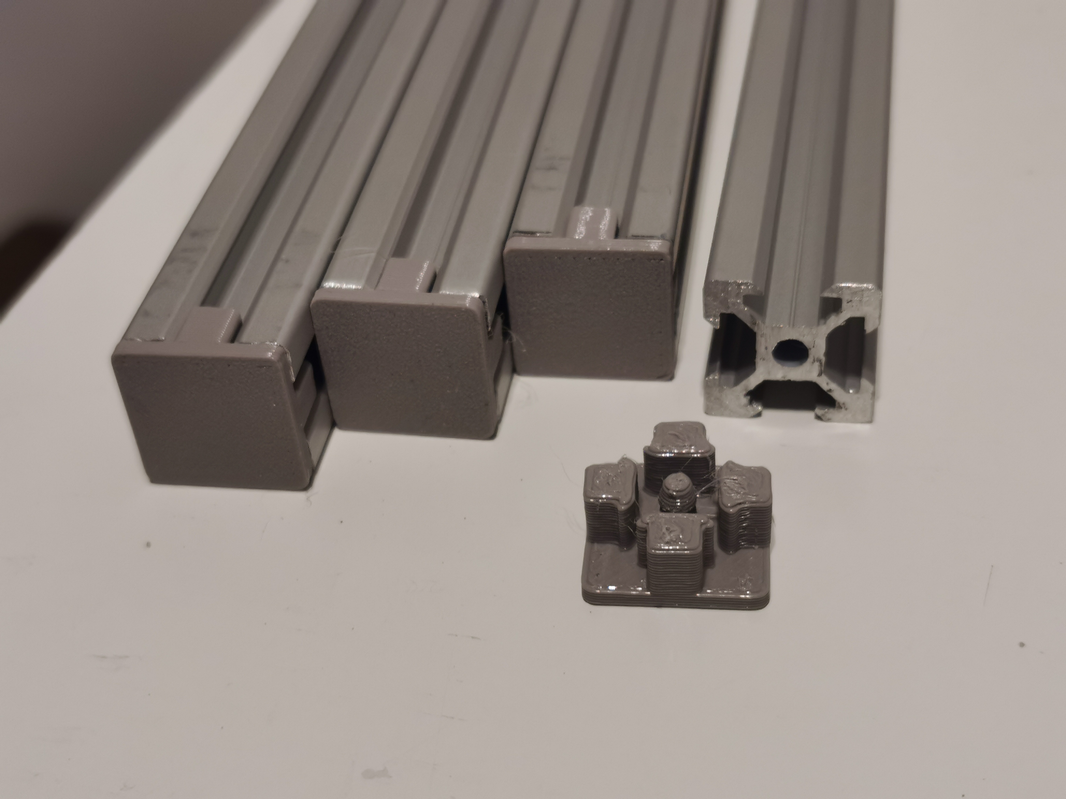 V-Slot 2020 20x20 Extrusion End Cap by HessenDnD | Download free STL ...