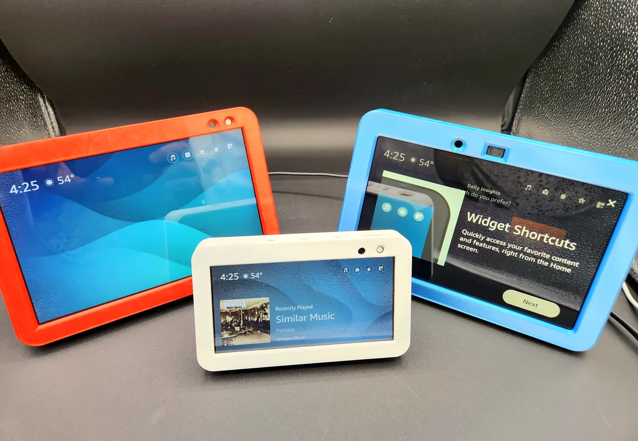 Echo Show 8 Gen3 faceplate by MB3D | Download free STL model ...