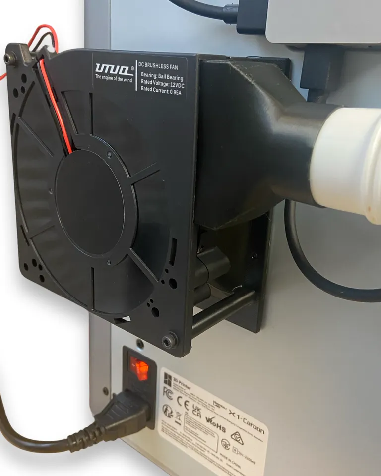 Beta Fume Extractor for X1 Carbon by Applesauce Engineering | Download ...