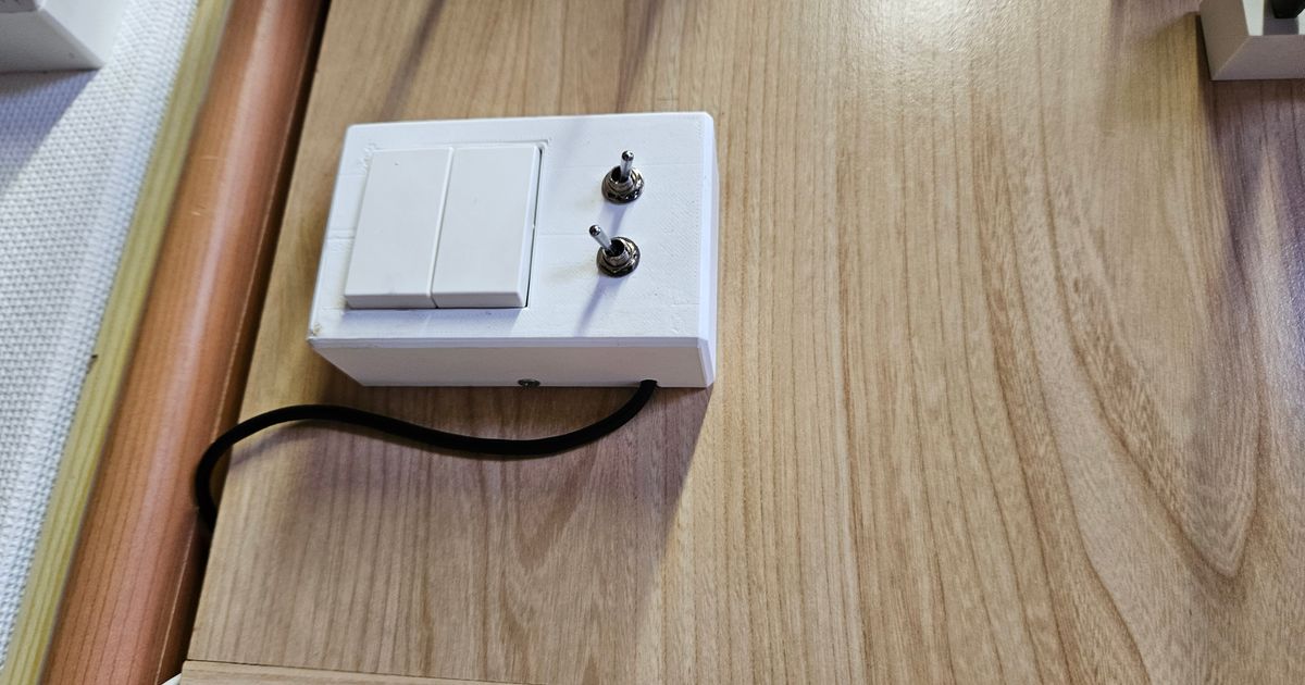 DIY smart buttons ans switches by Yorrit Belmans | Download free STL ...