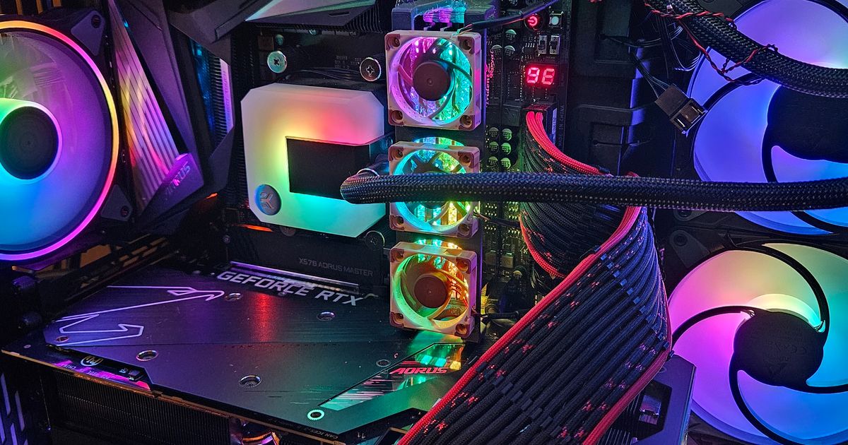 Ddr4 Fan Mount 3 40mm By Dester Download Free Stl Model