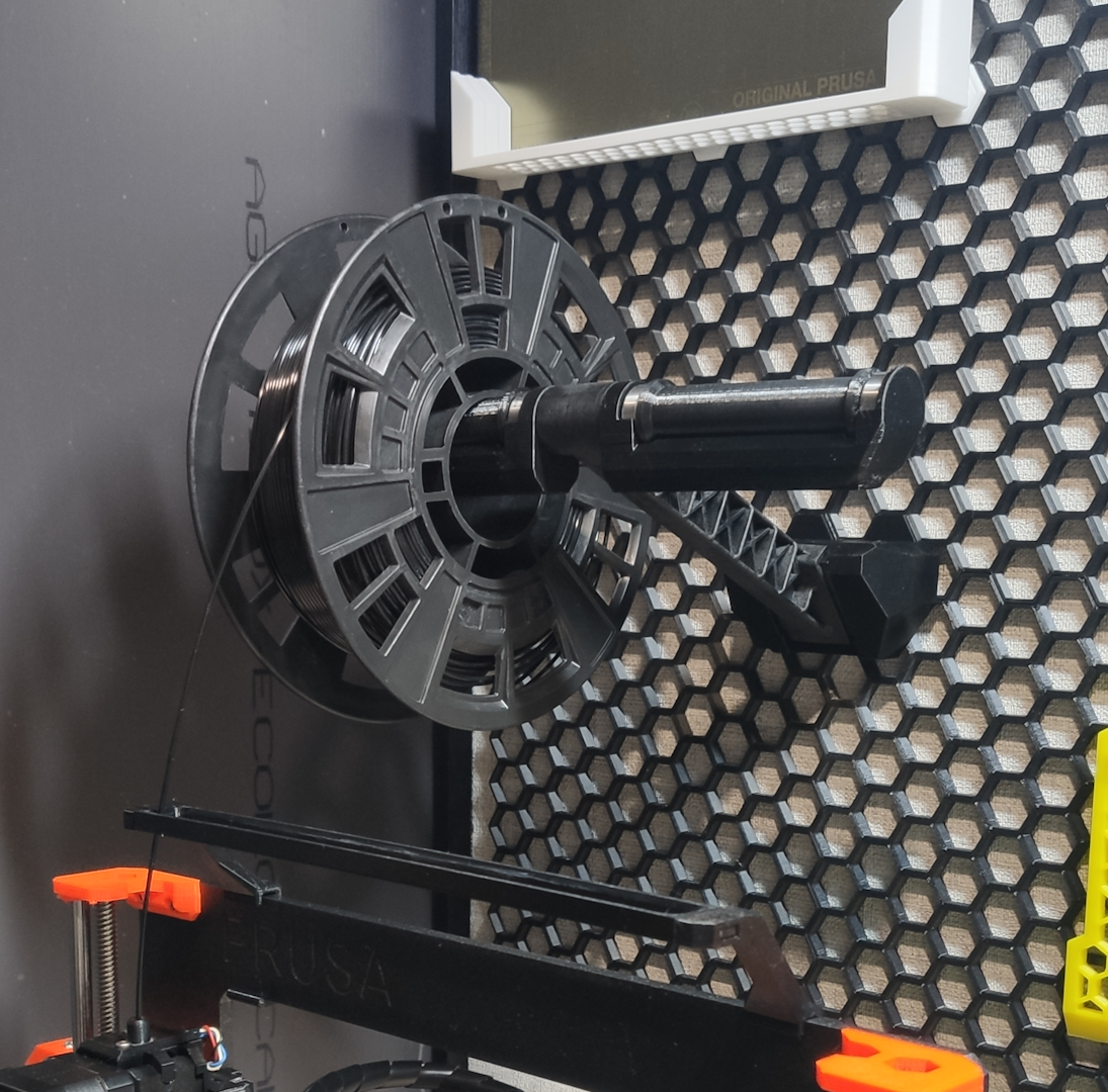 Smooth Spool Holder for Prusa MK3(S) Arm Mounted On The Wall by ddded ...