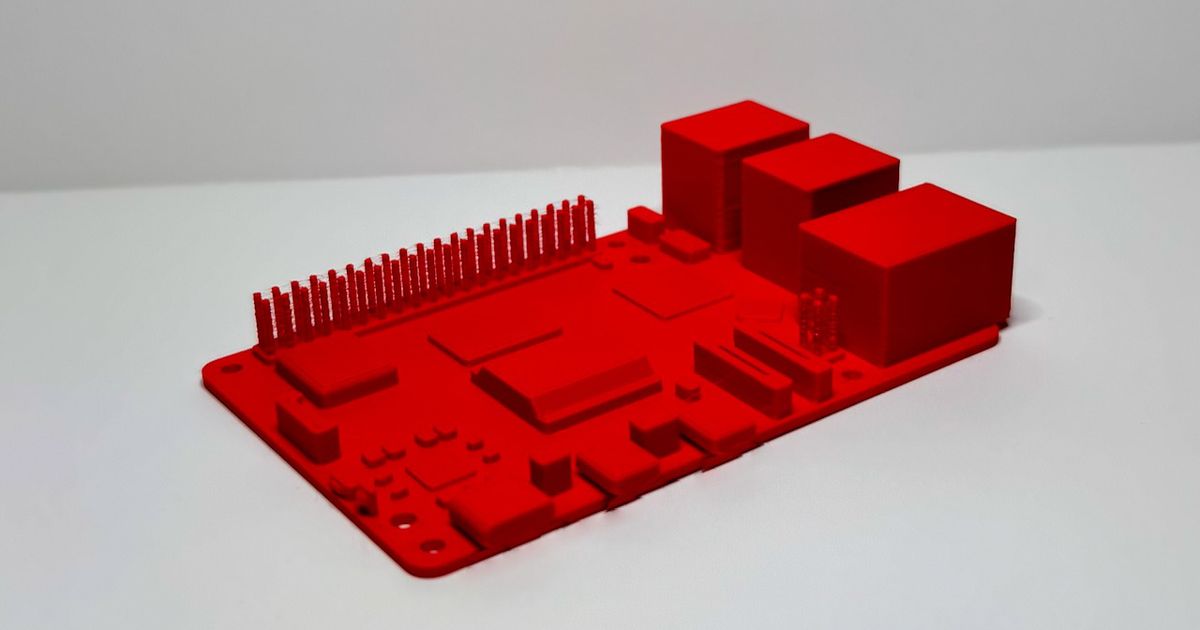 Raspberry Pi 5 SBC model remix par Jake | Téléchargez gratuitement un ...