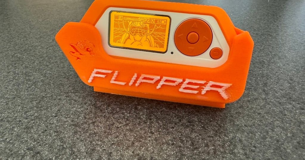 Flipper Zero Stand von Eliinc. | Kostenloses STL-Modell herunterladen ...