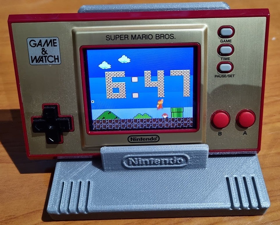 Handheld Retro Gaming Stand - Nintendo by Ekstreme | Download free STL ...