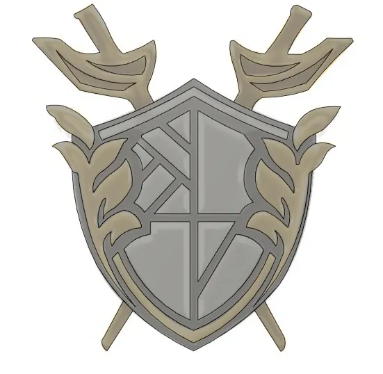 Nisha Society Medallion by Reft_ | Download free STL model | Printables.com