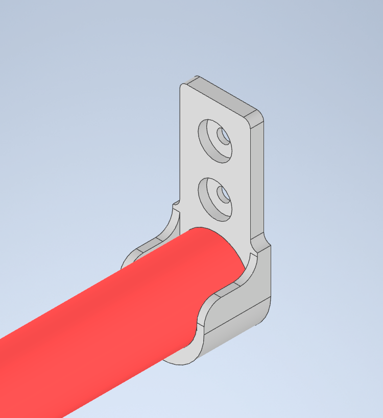 Rod holder by chan nyein aung | Download free STL model | Printables.com