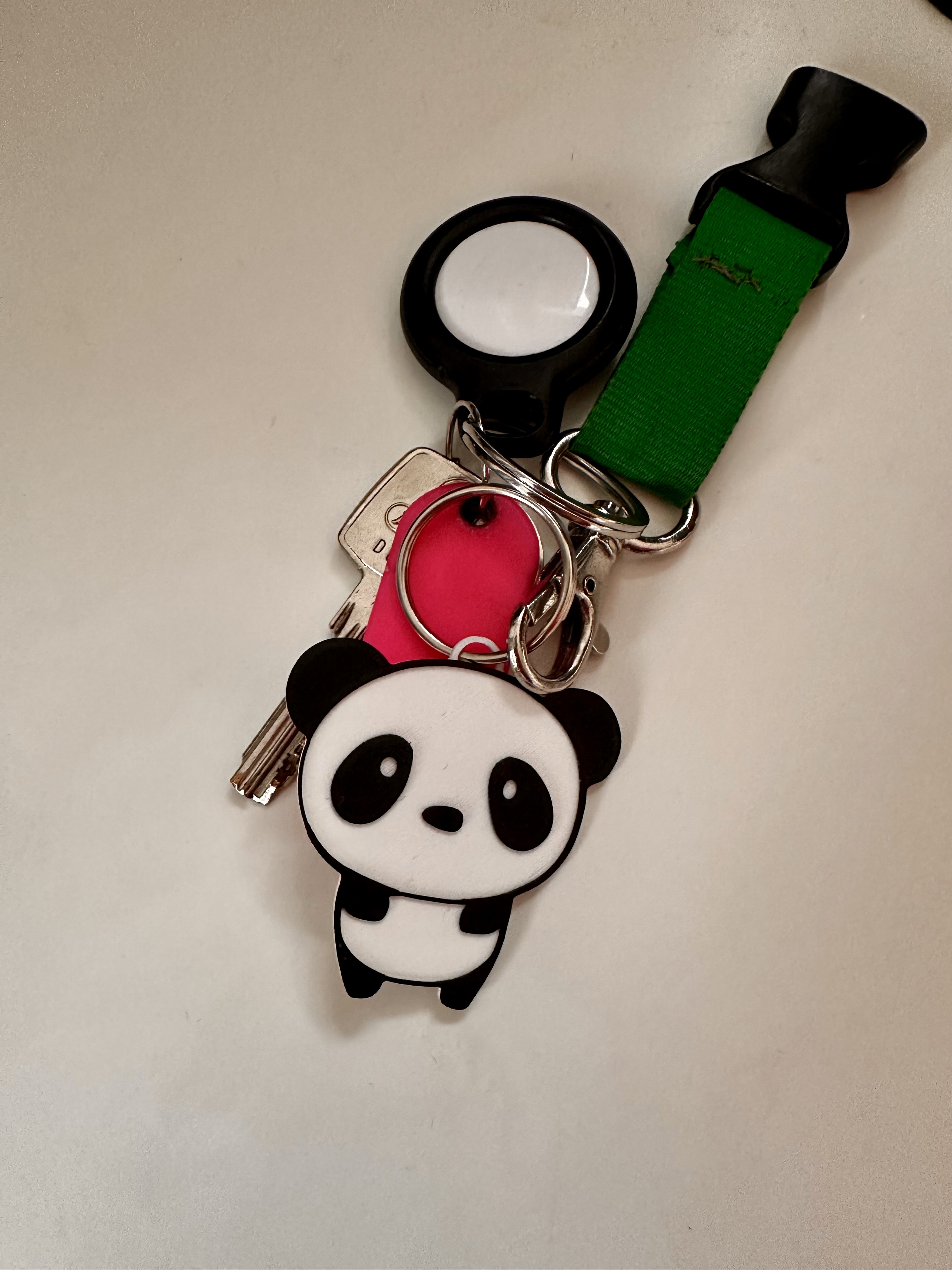 Panda keychain by Otasek3D | Download free STL model | Printables.com