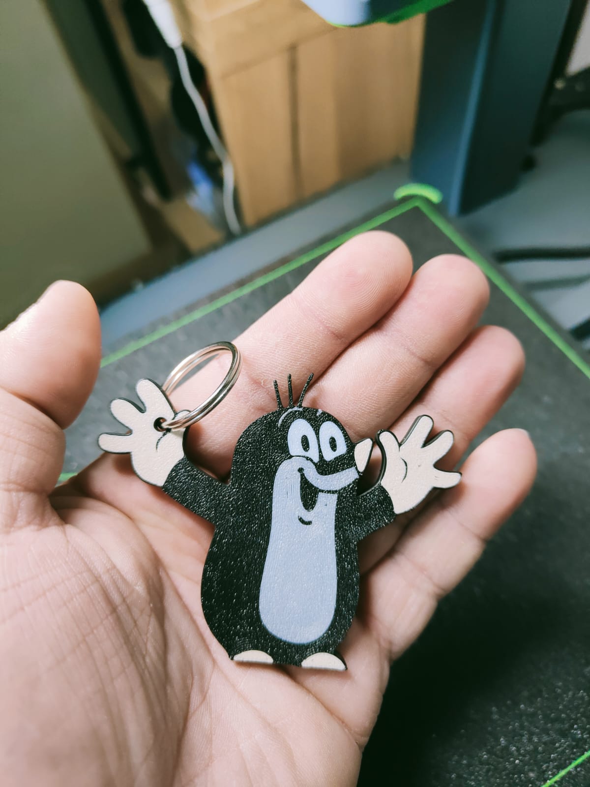 Krteček Keychain by WinterCZE | Download free STL model | Printables.com