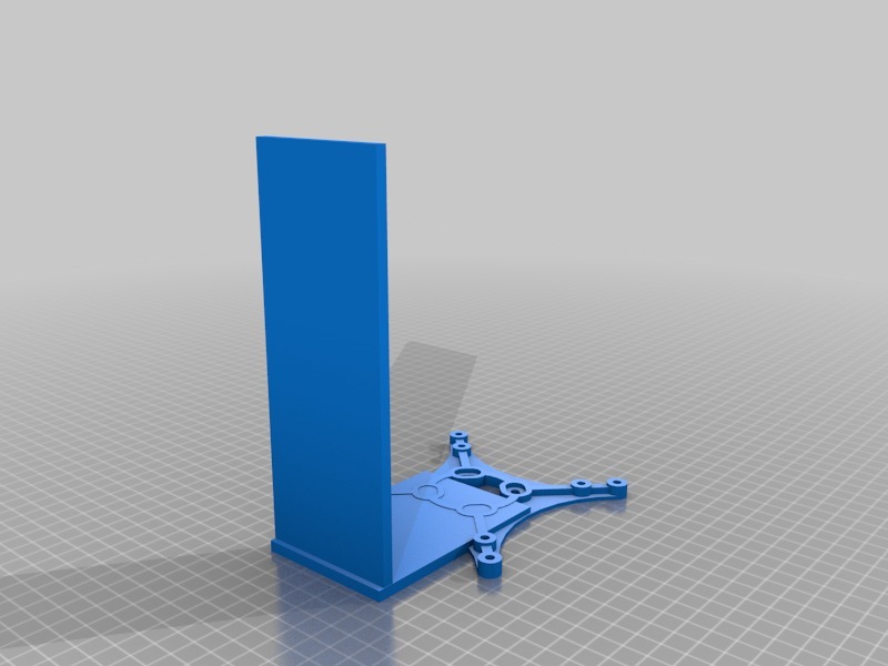 Minimal tv shelf mount for light weight tvs by Matt Davis | Download ...