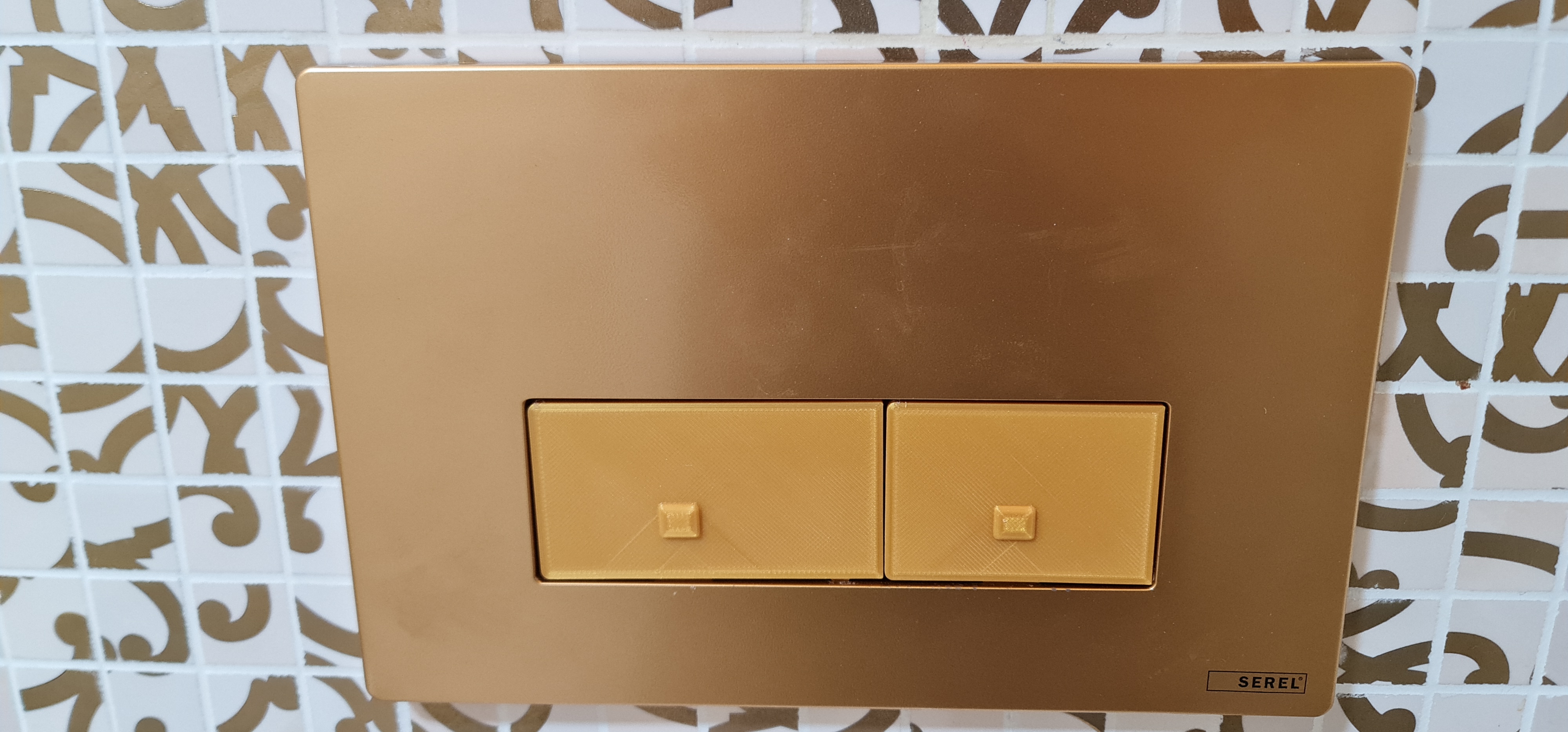 Square reservoir buttons by hysen | Download free STL model ...