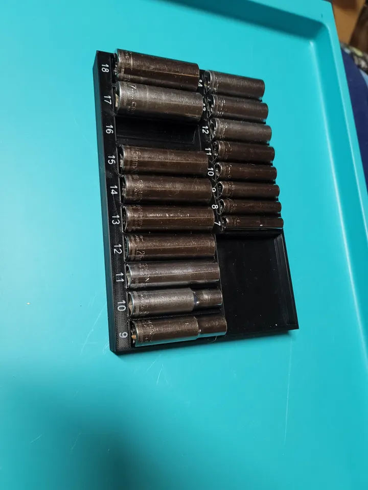 Socket Holder for Deepwell Sockets 3/8" by HWFreak70 | Download free ...