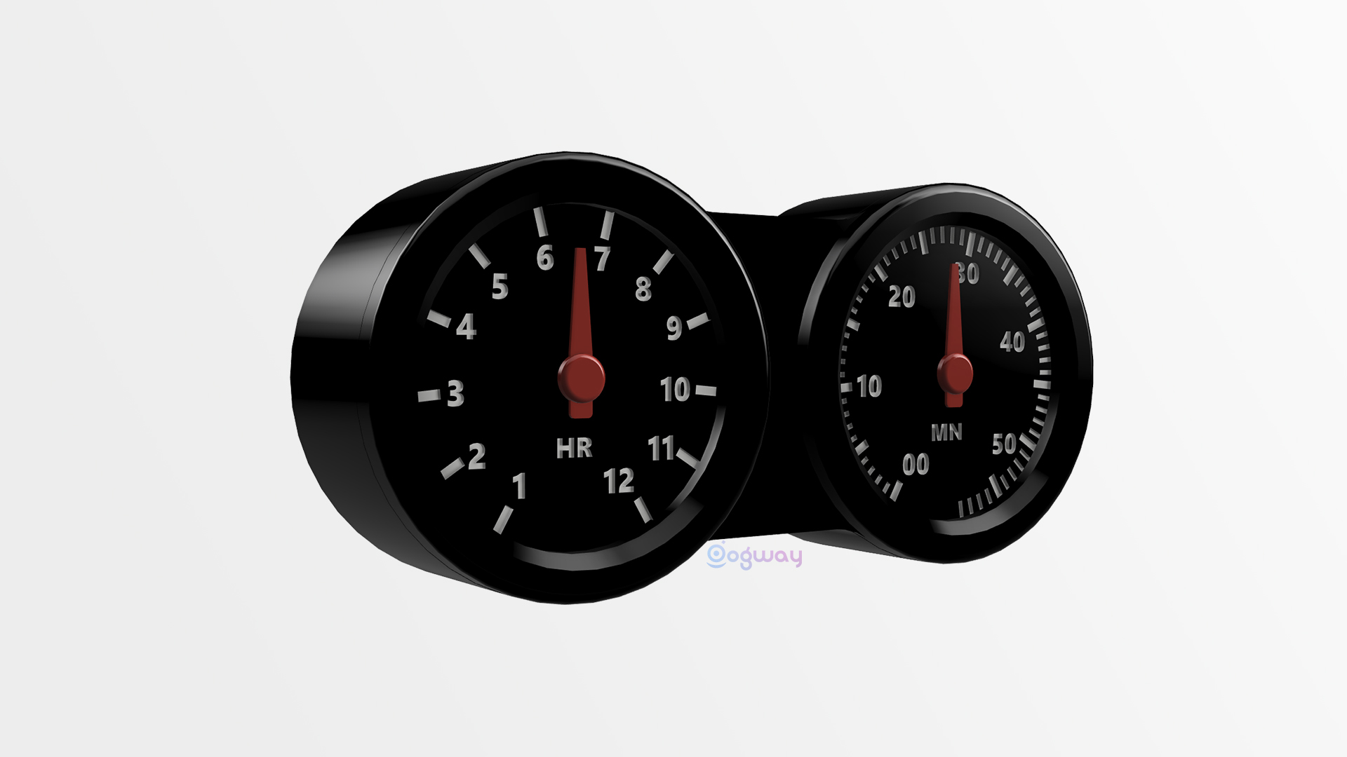 Speedometer Clock by Oogway | Download free STL model | Printables.com