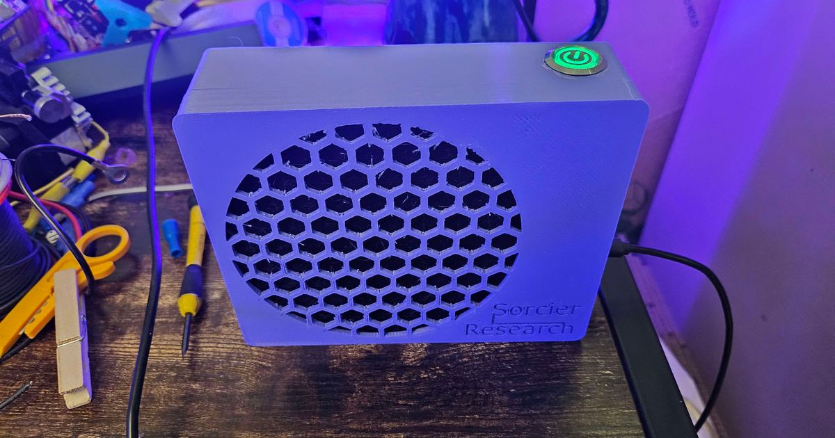 USB-C solder fume extractor (remixed) by Dragon Lair Designs | Download ...