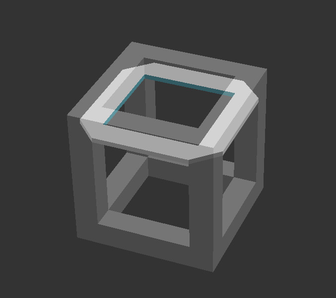 Cube Frame - 90° Overhang Without Supports by Steve DeGroof | Download ...