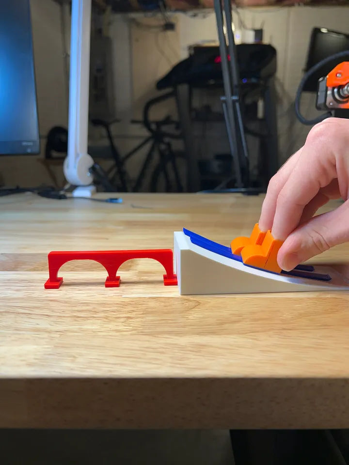 Finger Skis with features by duck.3dprint | Download free STL model ...