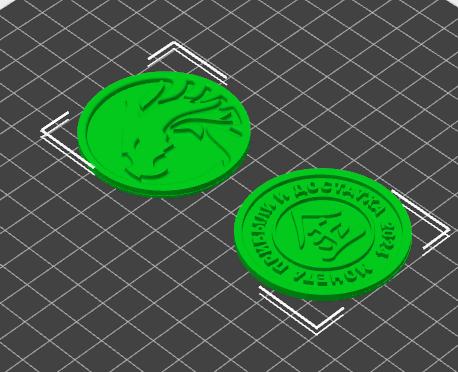 A coin for good luck in the year of the dragon 2024 by Dr_made ...