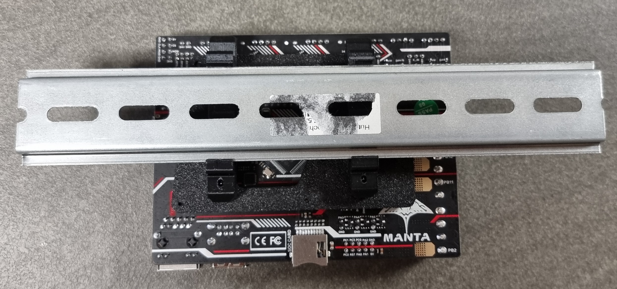 Btt Manta E3ez Din Rail Mounting Plate By Teclips Download Free Stl