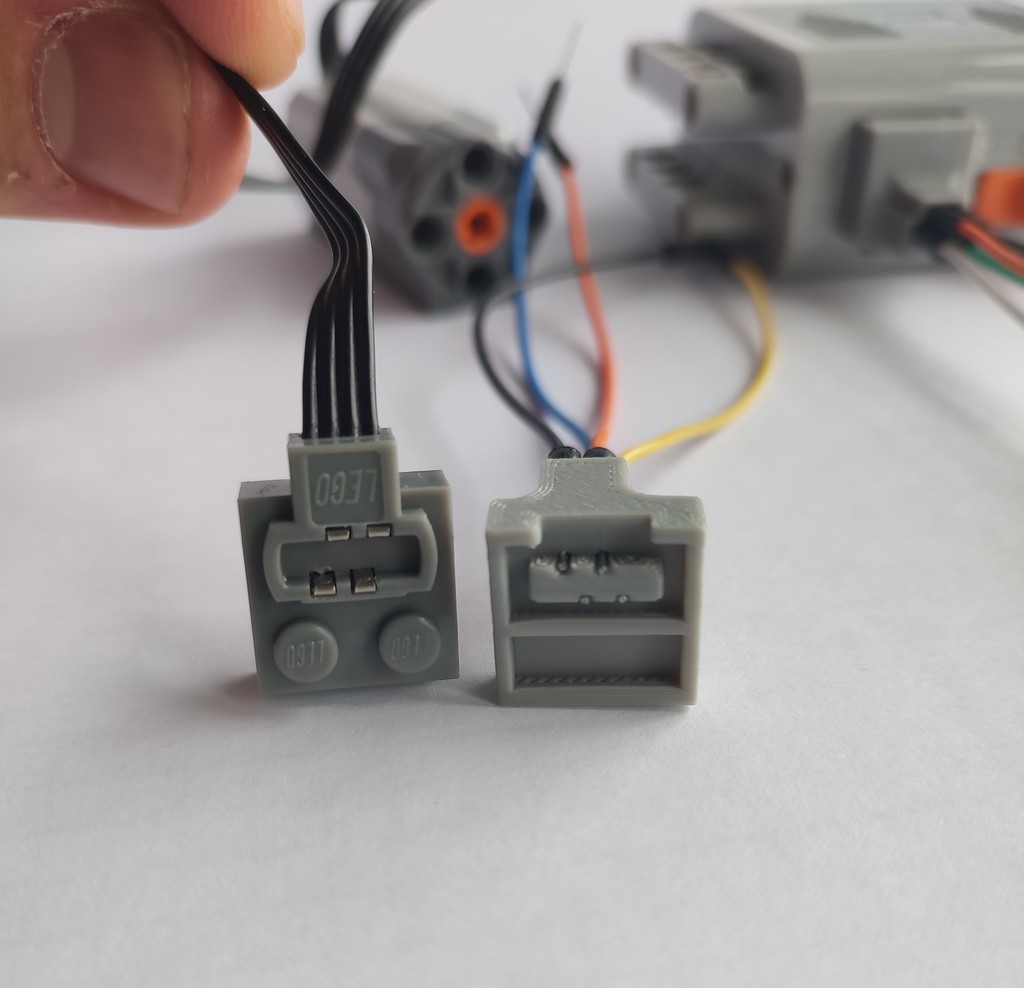 Lego Technic Power Functions Connector by wwlarsww | Download free STL ...