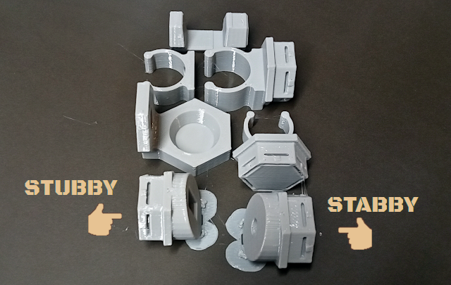 HSW Stubby and Stabby holders by zounds | Download free STL model ...