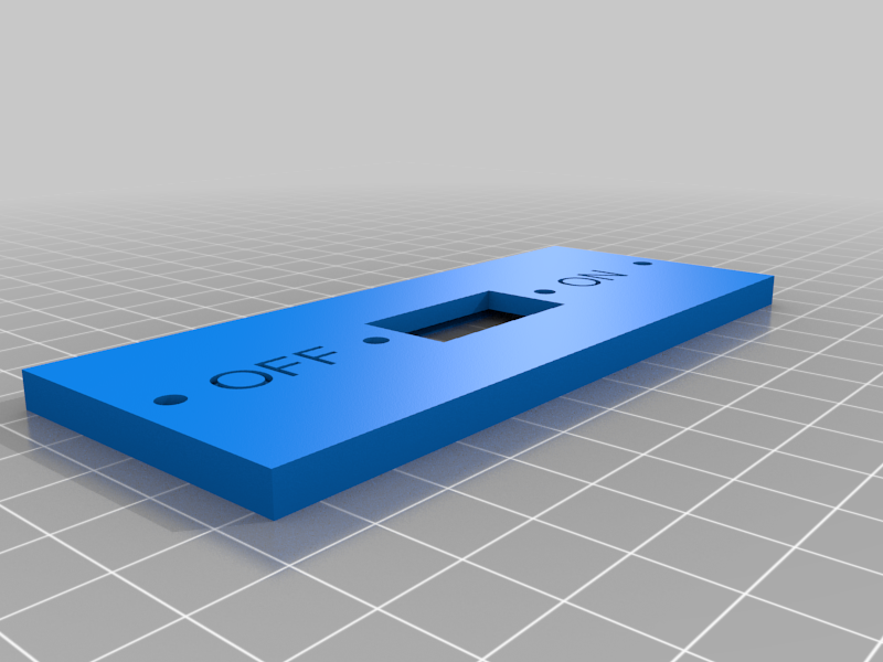 Rocker Switch Mounting Block by 4l52sauerd | Download free STL model ...