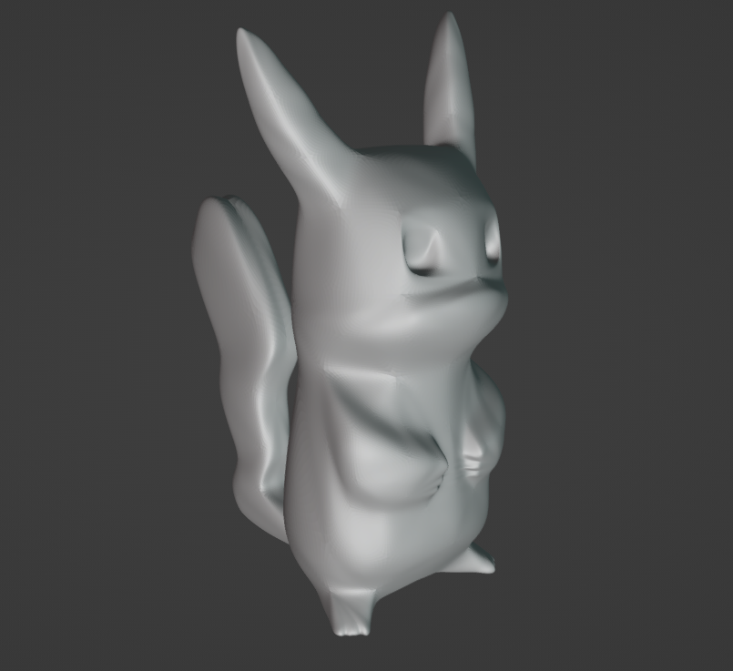 Creepy Pikachu by Simur | Download free STL model | Printables.com