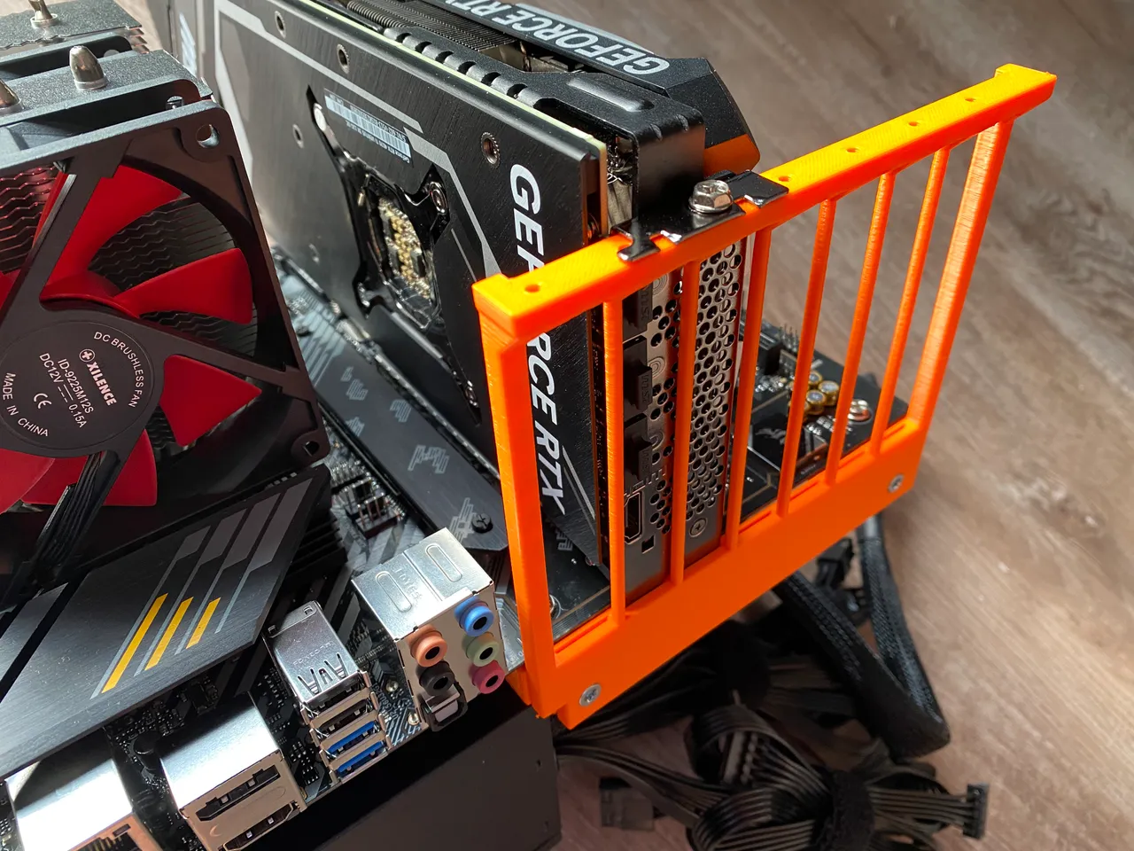 ATX Open Frame PC Case Tabletop by Alexa3D | Download free STL model ...