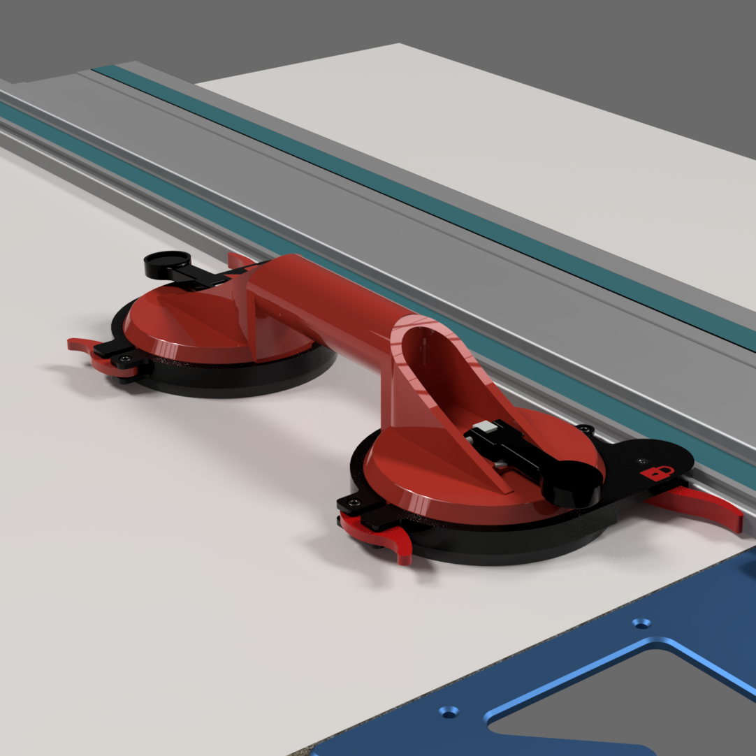 Makita/Festool Track Saw Suction Clamp by JohnMartin | Download free ...