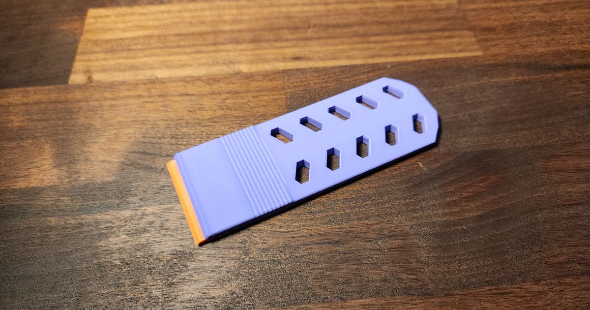 Long Handle Plastic Scraper by Mr Turing | Download free STL model ...