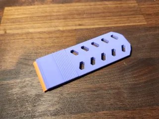 Long Handle Plastic Scraper by Mr Turing | Download free STL model ...