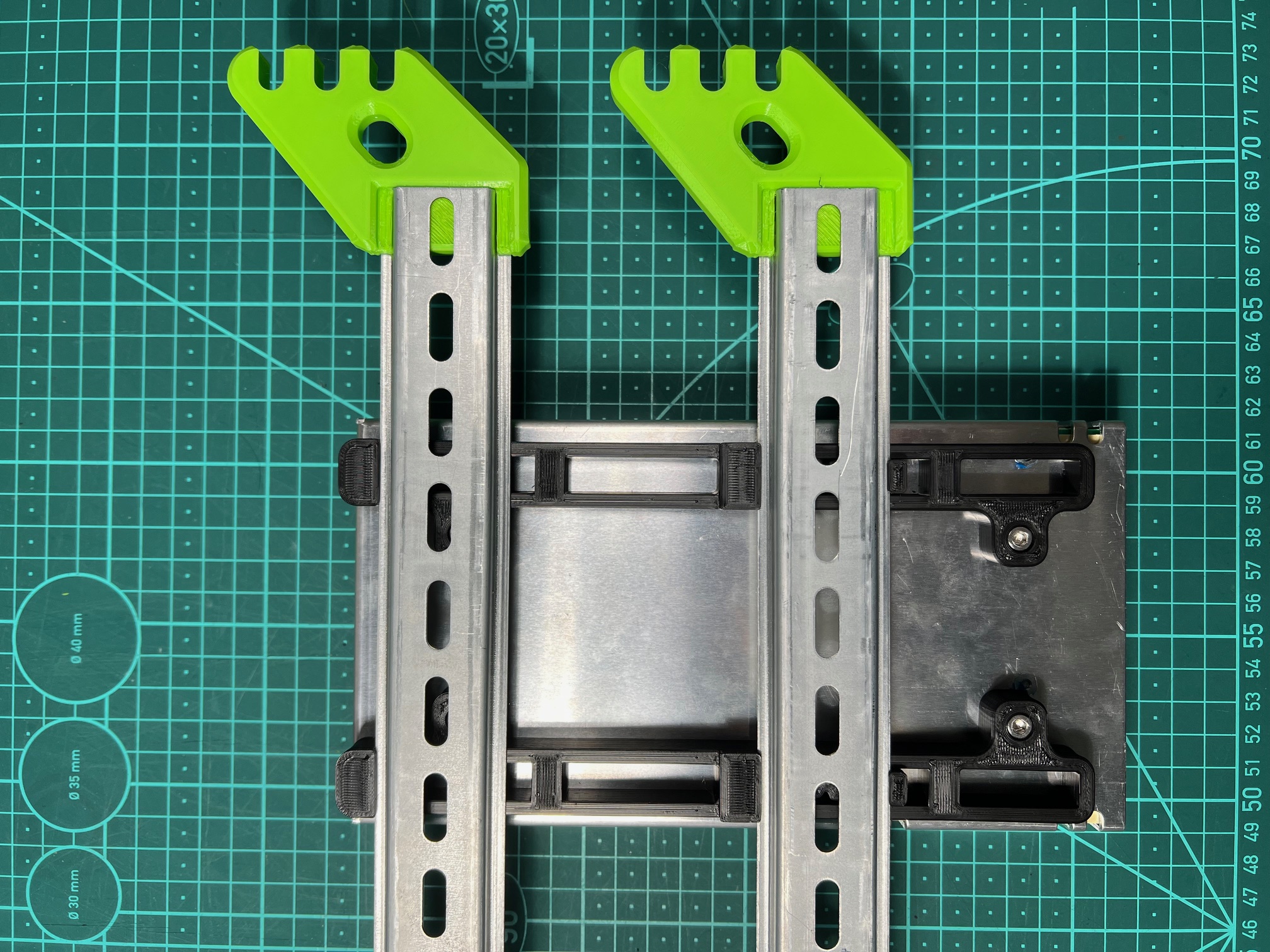 LRS-350-24 DIN RAIL RatRig 3.1 400 by dsolana | Download free STL model ...