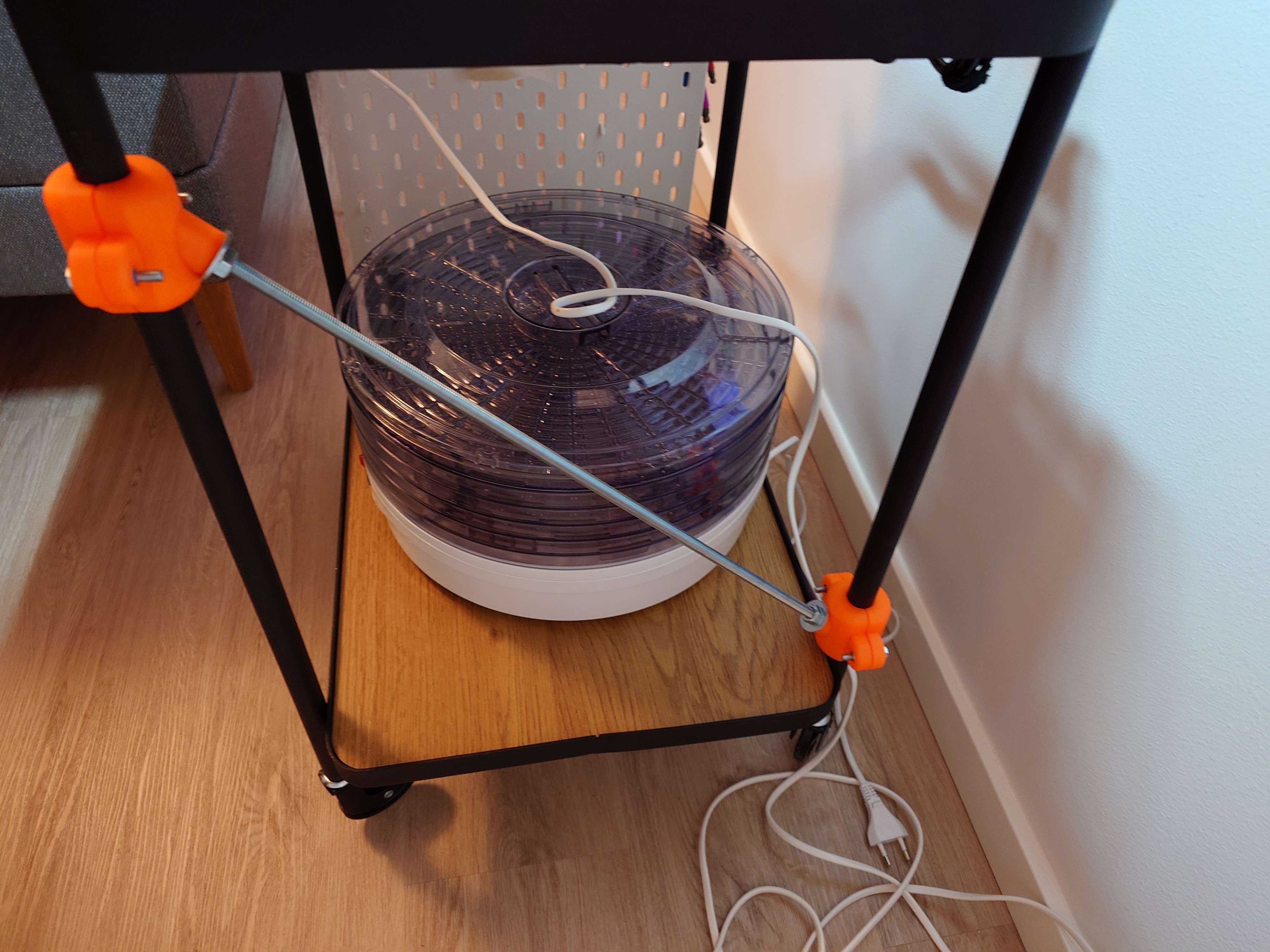 Pipe Cross Brace for M8 threaded rod by VXVXMALOON | Download free STL ...