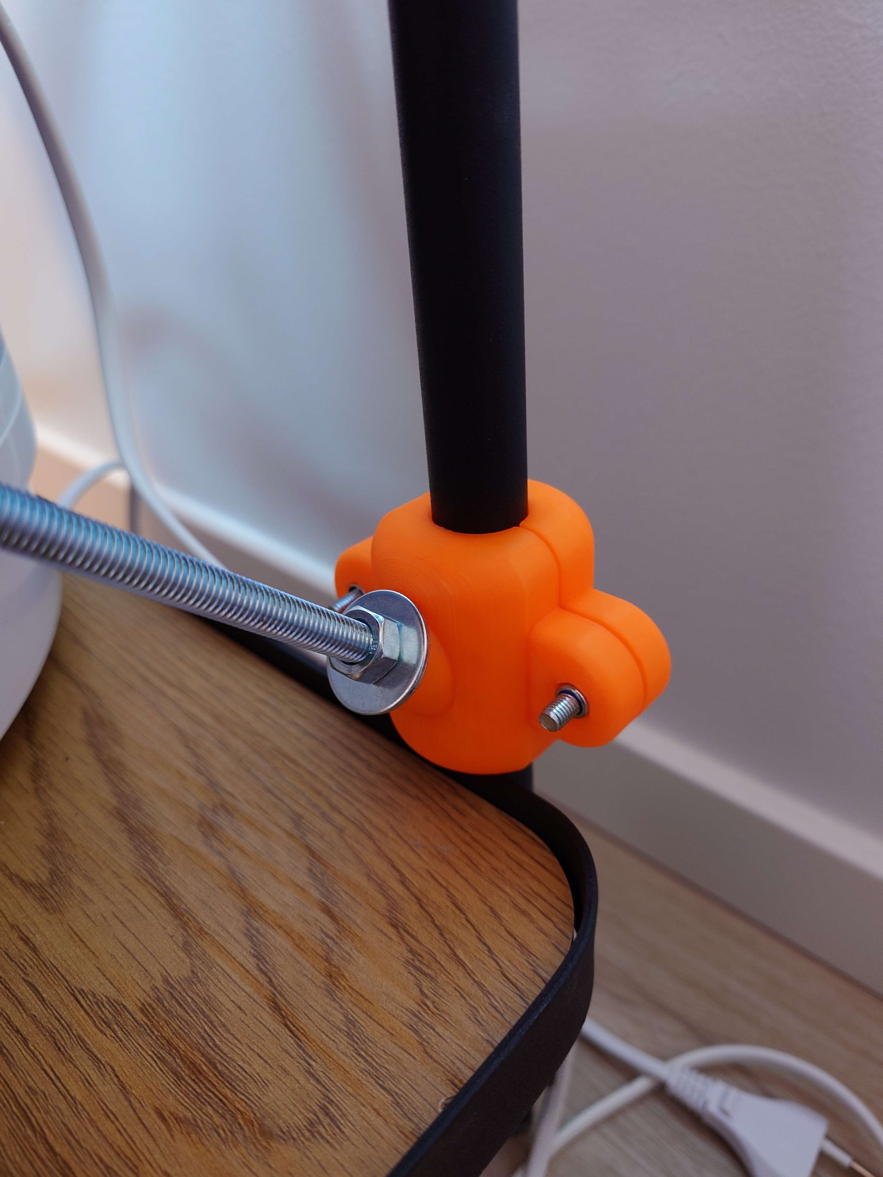 Pipe Cross Brace for M8 threaded rod by VXVXMALOON | Download free STL ...