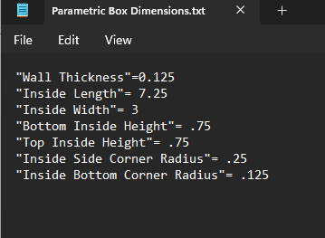 Parametric Box - SolidWorks por Michael Roth | Descargar modelo STL ...