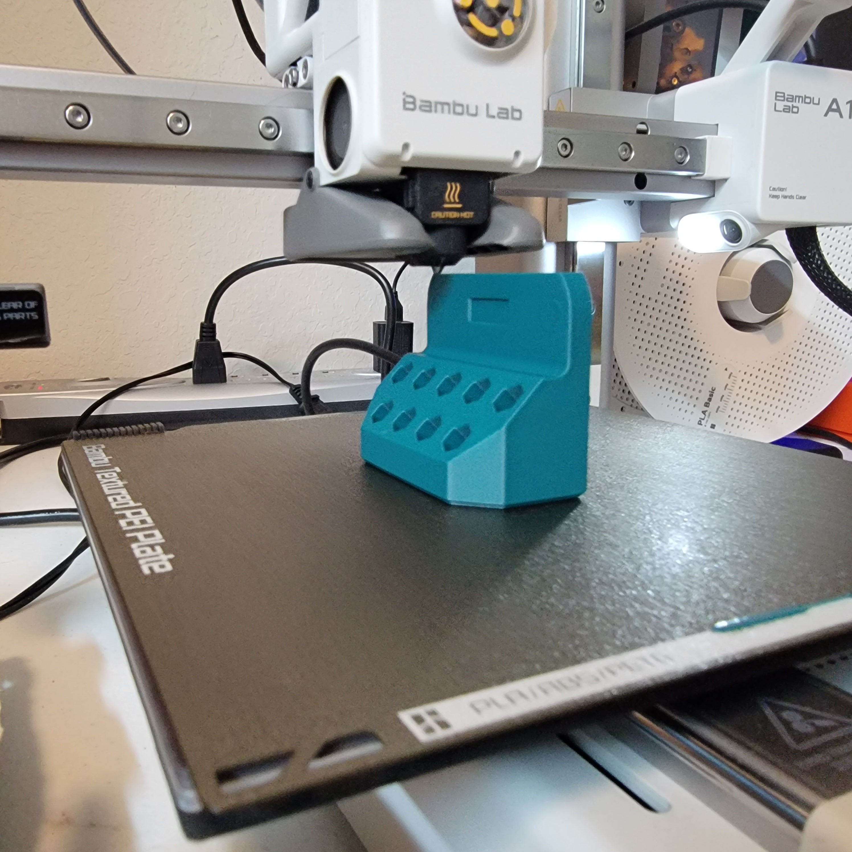 10x Plates - Wall Mount Bit Holders | Honeycomb Storage Wall by ...