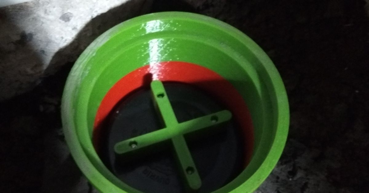 2" Backwater valve cover by Andrew Rousseau | Download free STL model ...