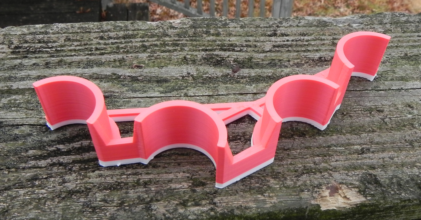 Giant Lego Wreath 6 Branch Alignment Tool By Spacedout128 Download Free Stl Model