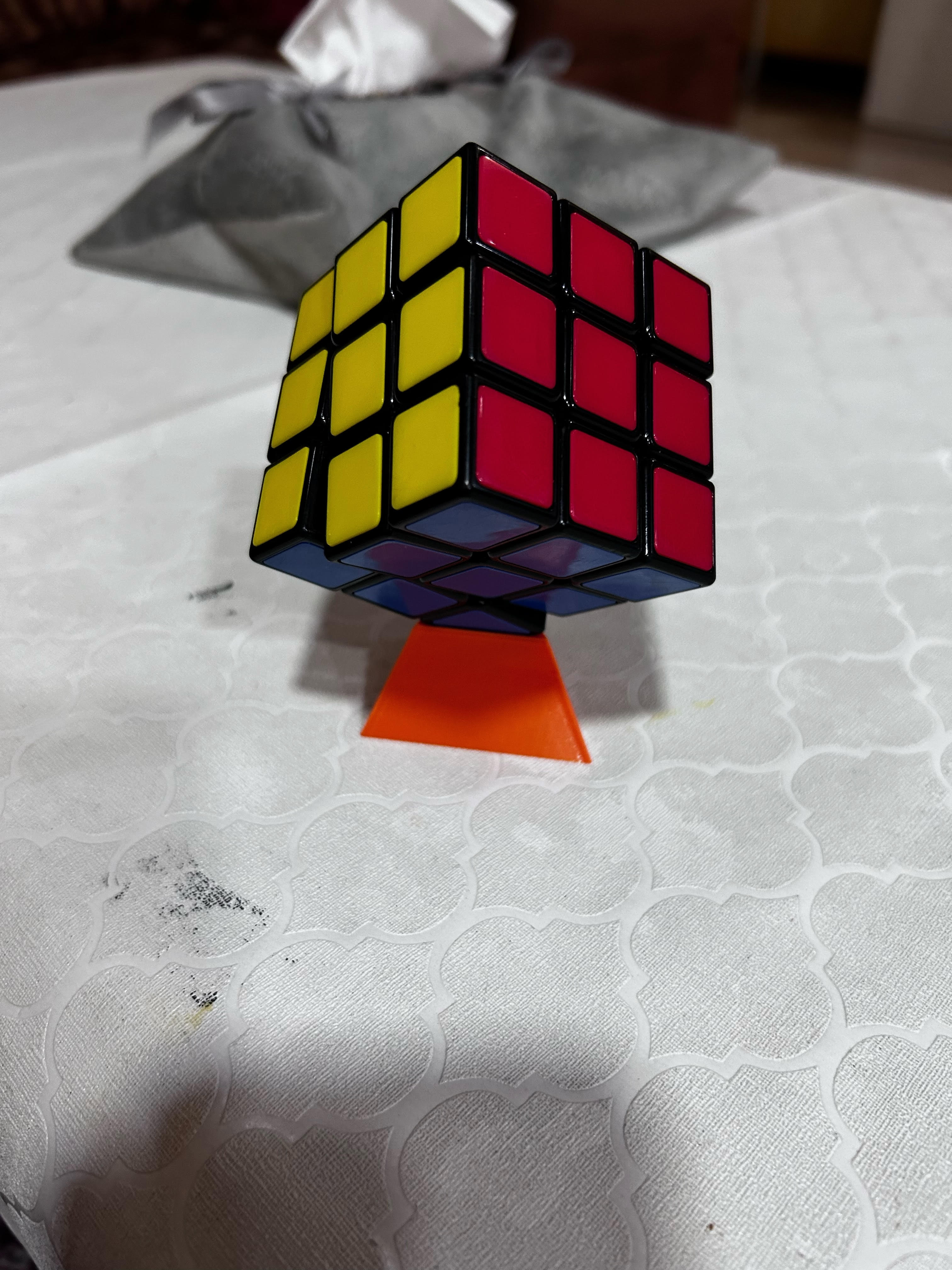 Rubiks Cube Stand by Ghassan Saeed | Download free STL model ...