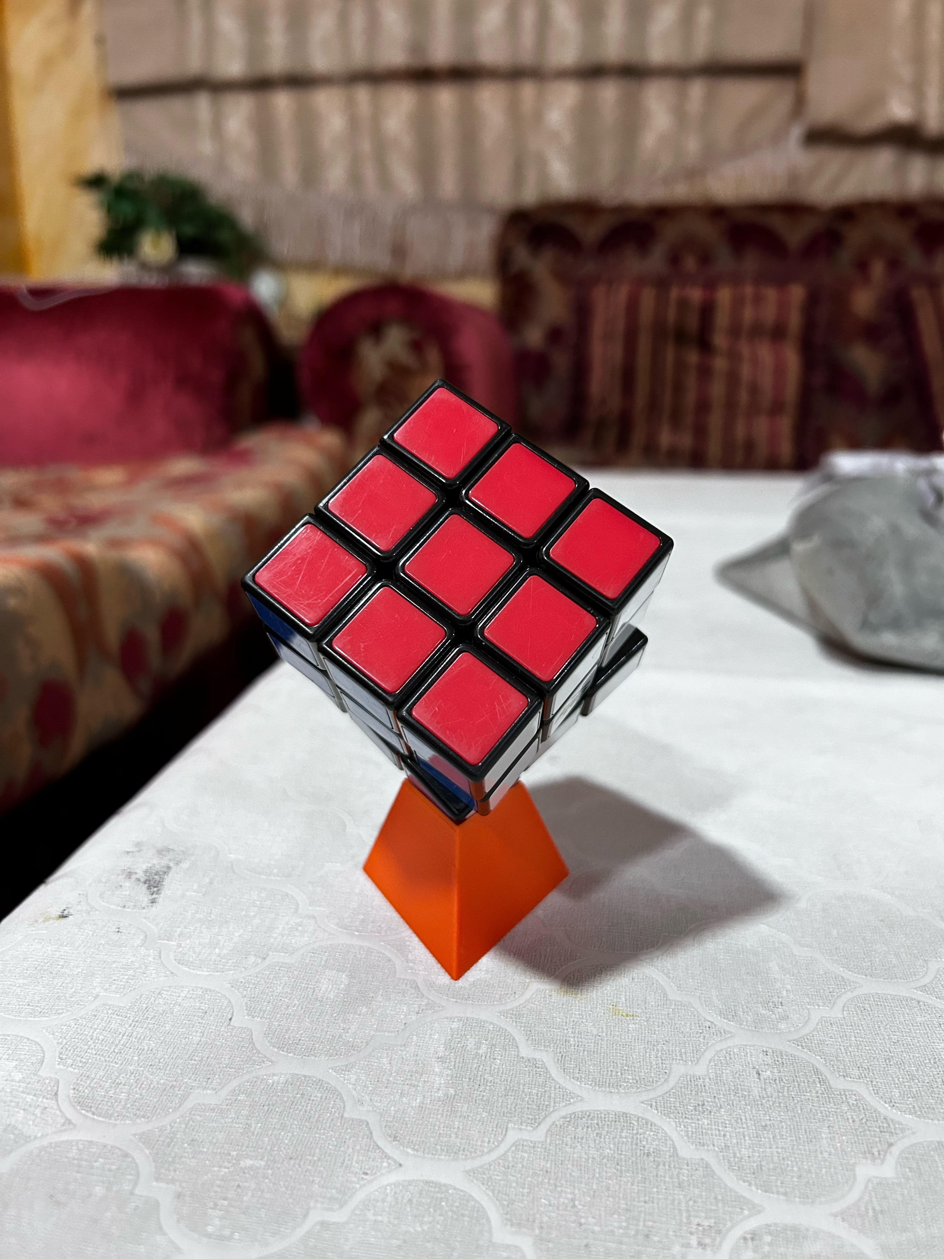 Rubiks Cube Stand by Ghassan Saeed | Download free STL model ...