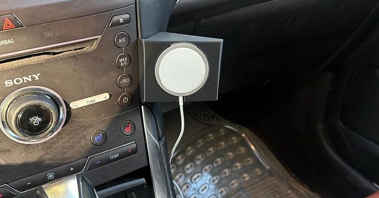 Magsafe Car stand by YA3D | Download free STL model | Printables.com