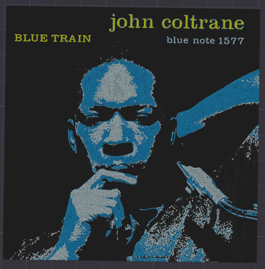 John Coltrane - Blue Train - blue note 1577 - Hueforge by Lollipop ...