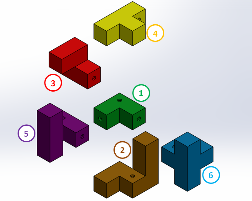 Puzzle cube (with magnets) by ProBuiild | Download free STL model ...