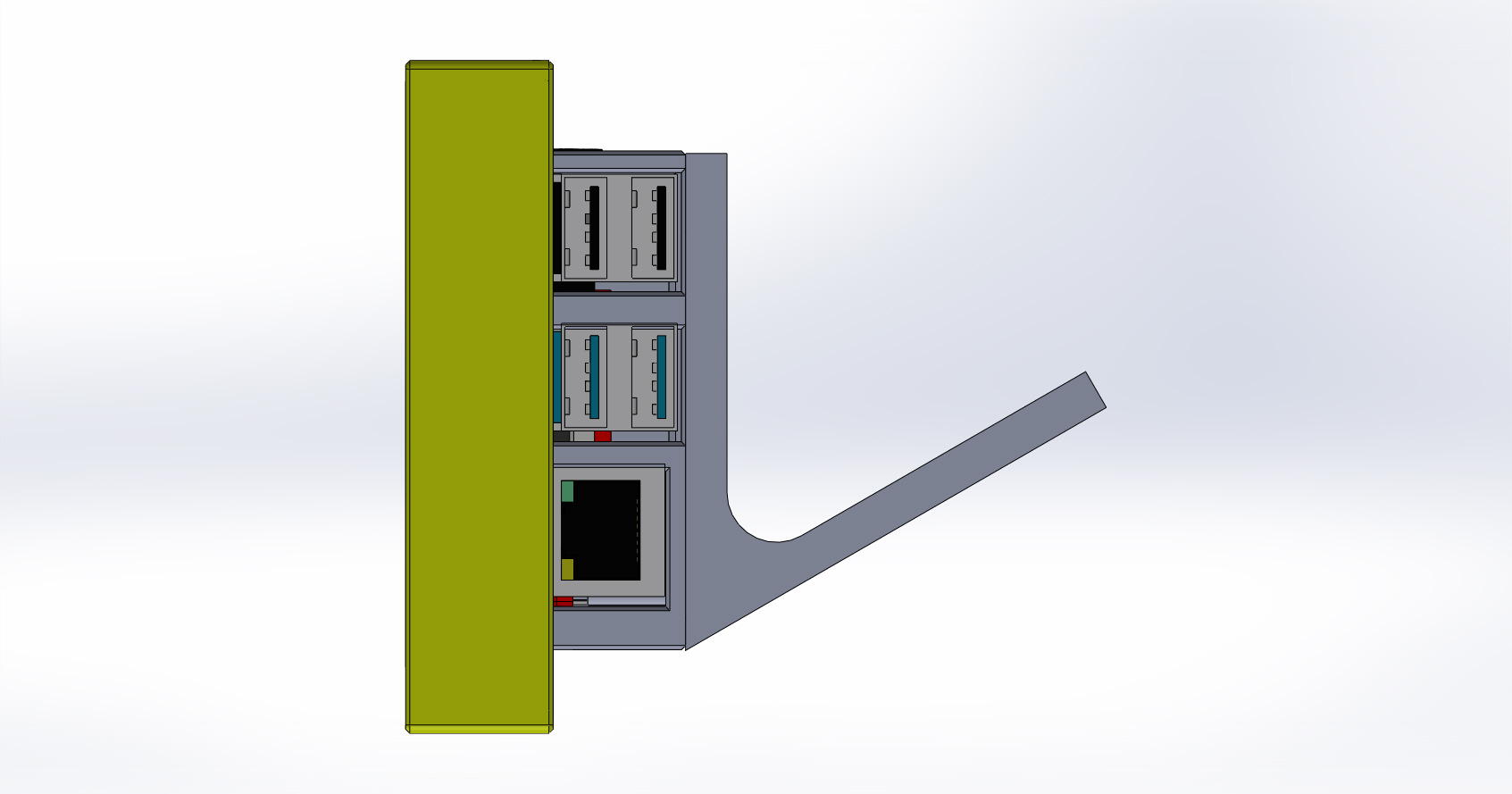Octoprint Octodash 5 Inch Dsi Display Case By Hacko Download Free Stl Model 