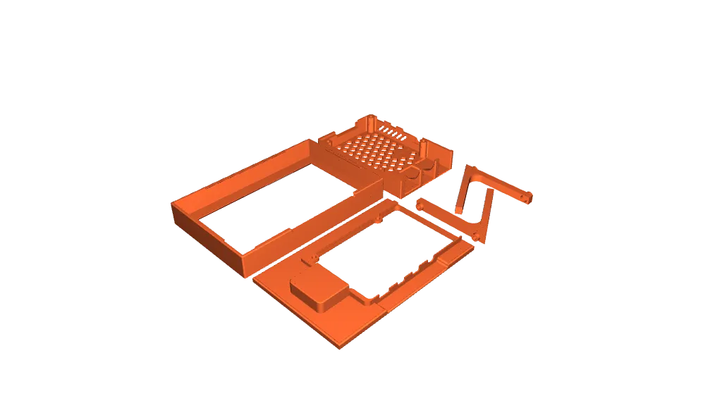 Octoprint / OctoDash 5 Inch DSI Display Case by Hacko | Download free ...