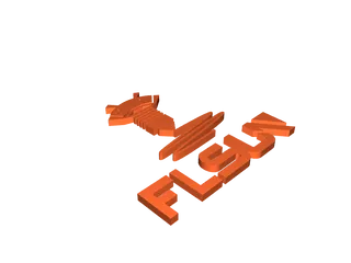 Flsun logo by floano | Download free STL model | Printables.com