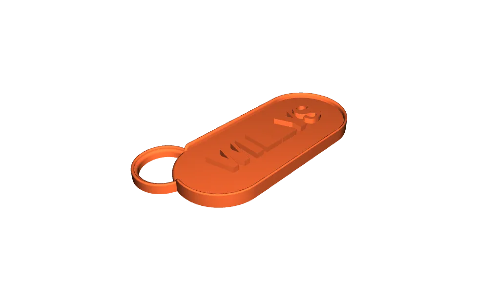 Přívěšek Willys/keychain by Jaromír Valach | Download free STL model ...