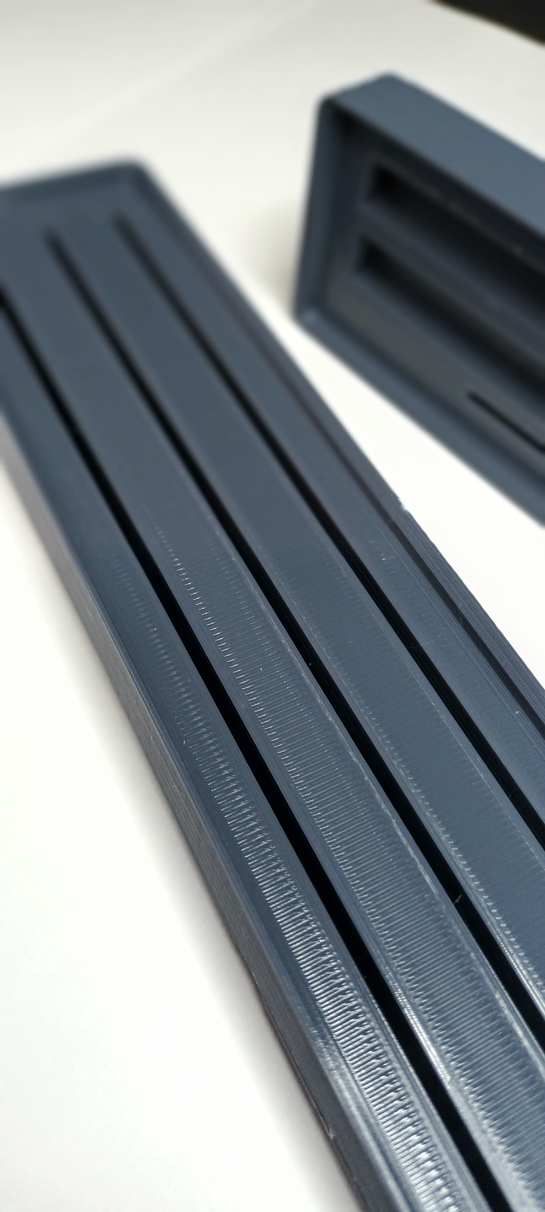 Gridfinity Steel Ruler & Pencil Holder - 1x9 Split Organizer by Alan ...