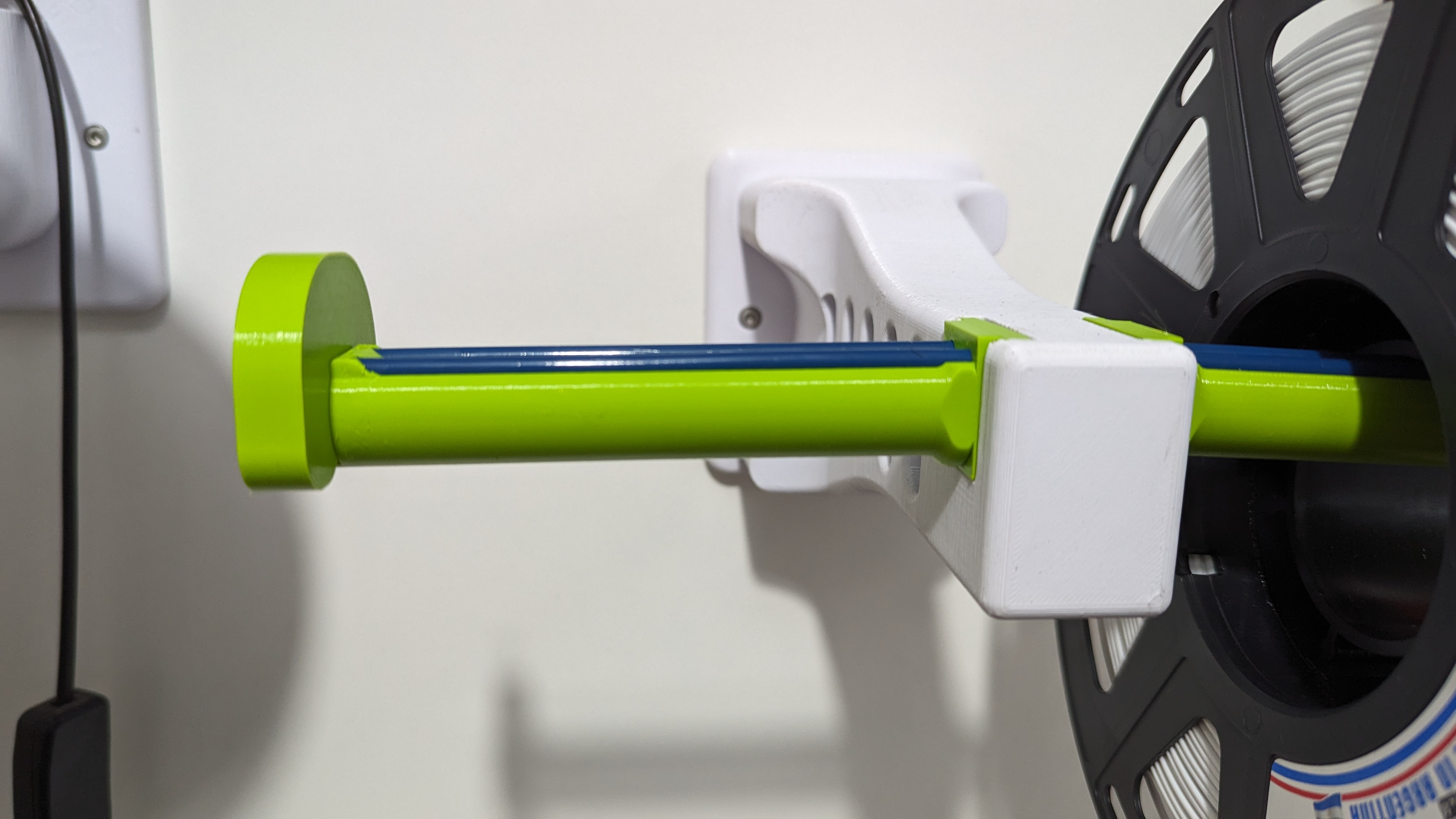 Spool holder - wall - doble - filler - PTFE tube by edmar | Download ...